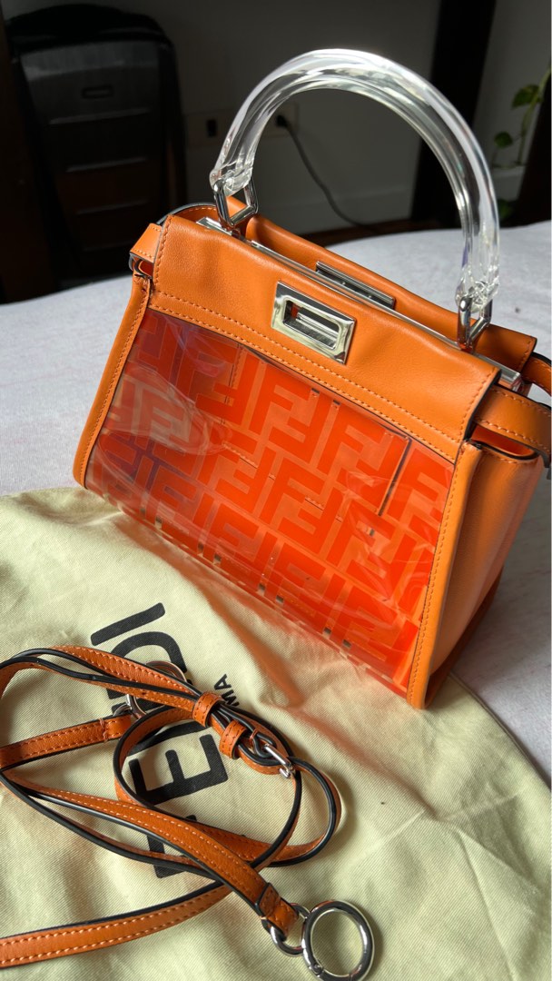 Fendi Peekaboo Transparent - Limited Edition, Women's Fashion, Bags ...