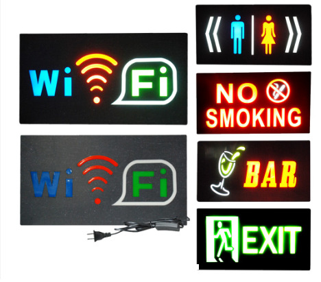 Fiber Signage | Flashing Light Feature, Furniture & Home Living, Home ...
