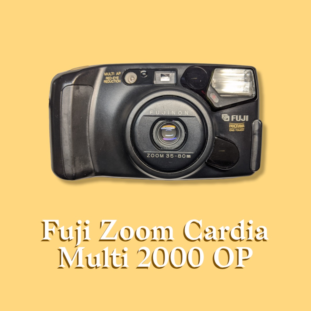 [FILM TESTED] Fuji Zoom Cardia Multi 2000 OP 35mm Film Camera ...
