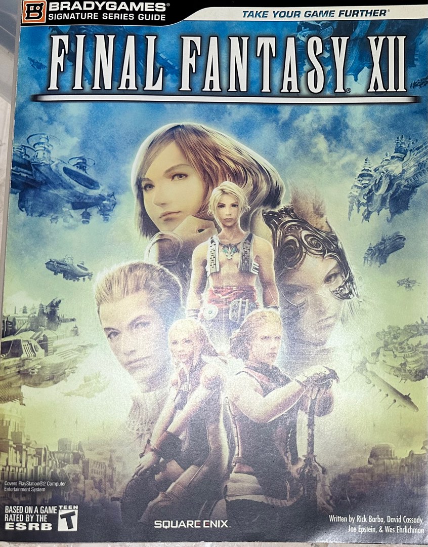 Final fantasy 12 XII game guide, Hobbies & Toys, Toys & Games on Carousell