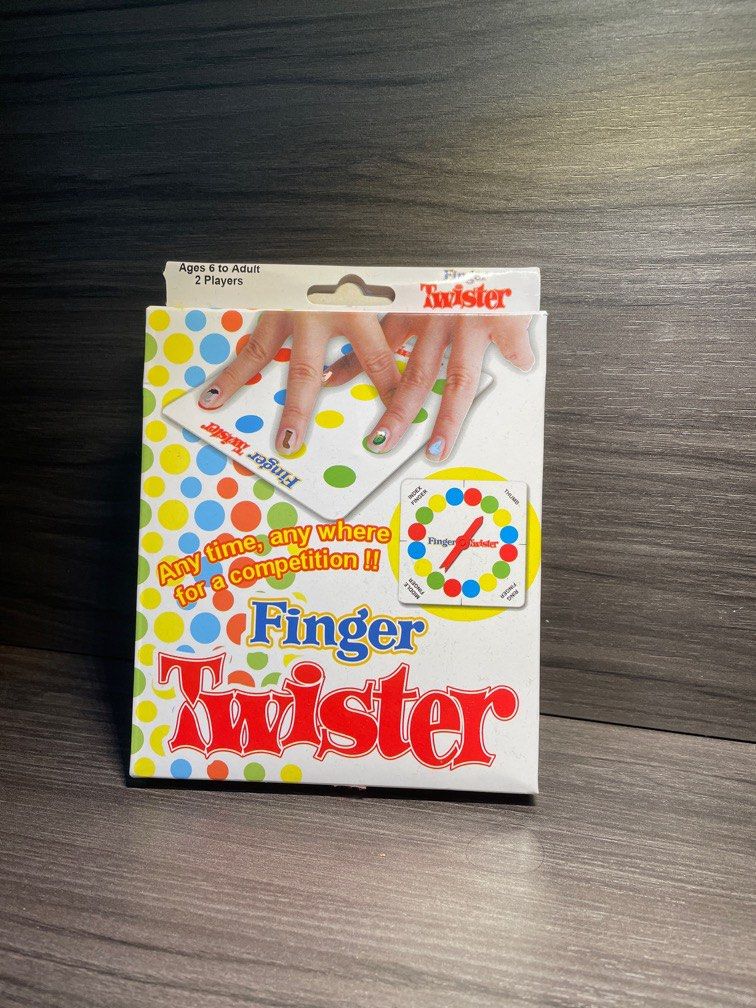 Finger twister, Hobbies & Toys, Toys & Games on Carousell