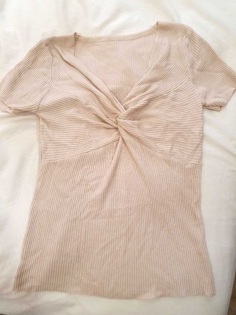 Flattering Skin Tone Top, Women's Fashion, Tops, Shirts on Carousell