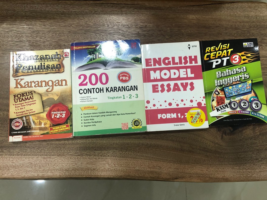 FORM1, 2, 3 BM CONTOH KARANGAN & ENGLISH MODEL ESSAY S, Hobbies & Toys ...