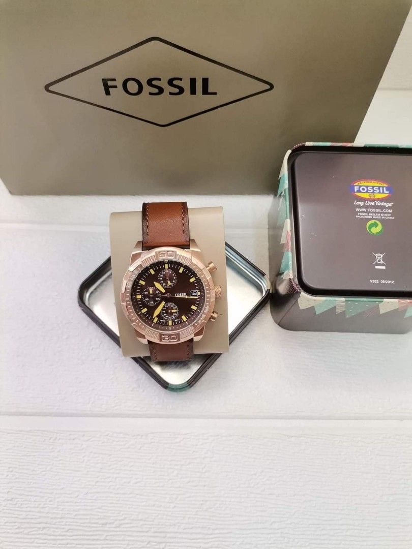 Fossil watch for men, Men's Fashion, Watches & Accessories, Watches on ...