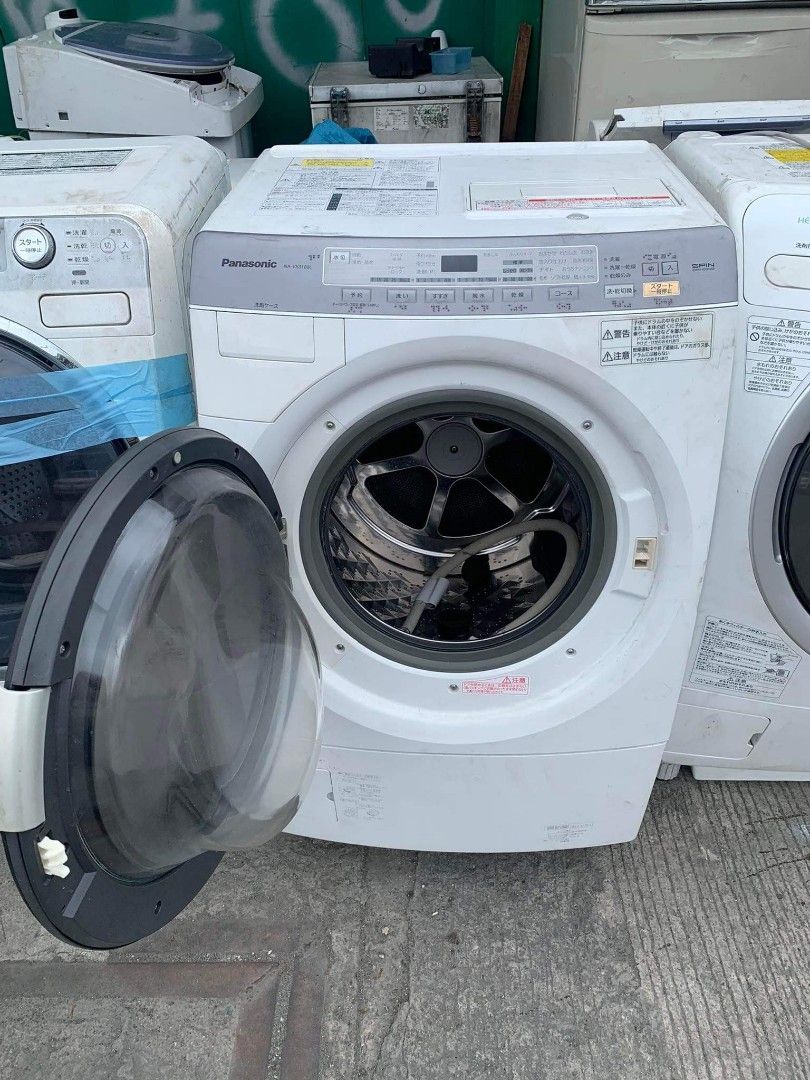 Front Load (Washing Machine) Inverter Made in Japan 110volts, TV & Home ...