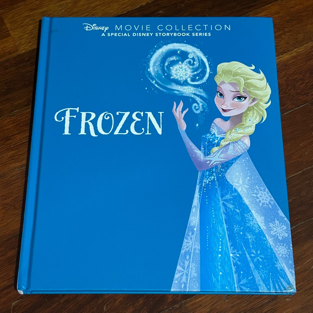 Frozen Storybook - Disney Movie Collection, Hobbies & Toys, Books ...