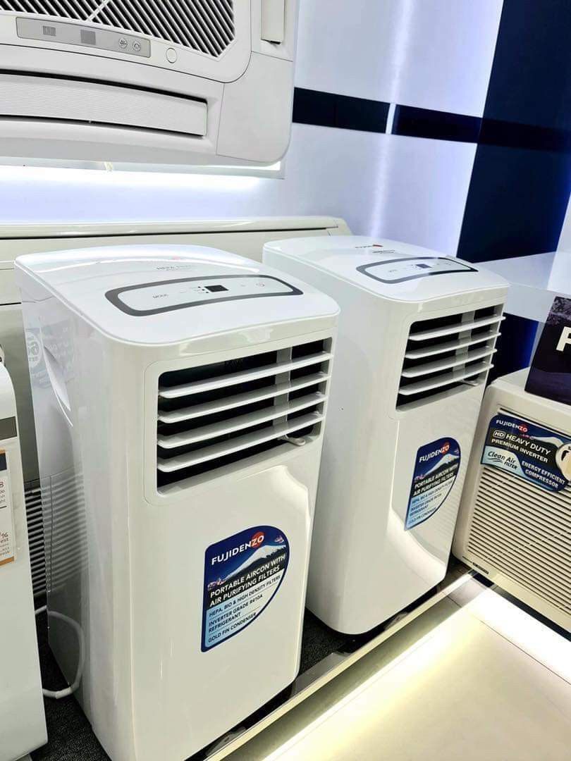 Fujidenzo portable Aircon Inverter Grade 30% energy saving, TV & Home ...