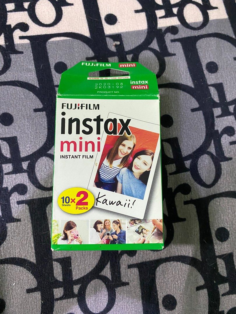 Fujifilm Instax Mini Film 20s (expiration 8-2020), Photography, Cameras ...