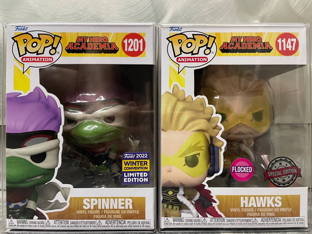 Funko Pop - 1147 1201 - My Hero Academia MHA - Hawks & Spinner (2022 ...