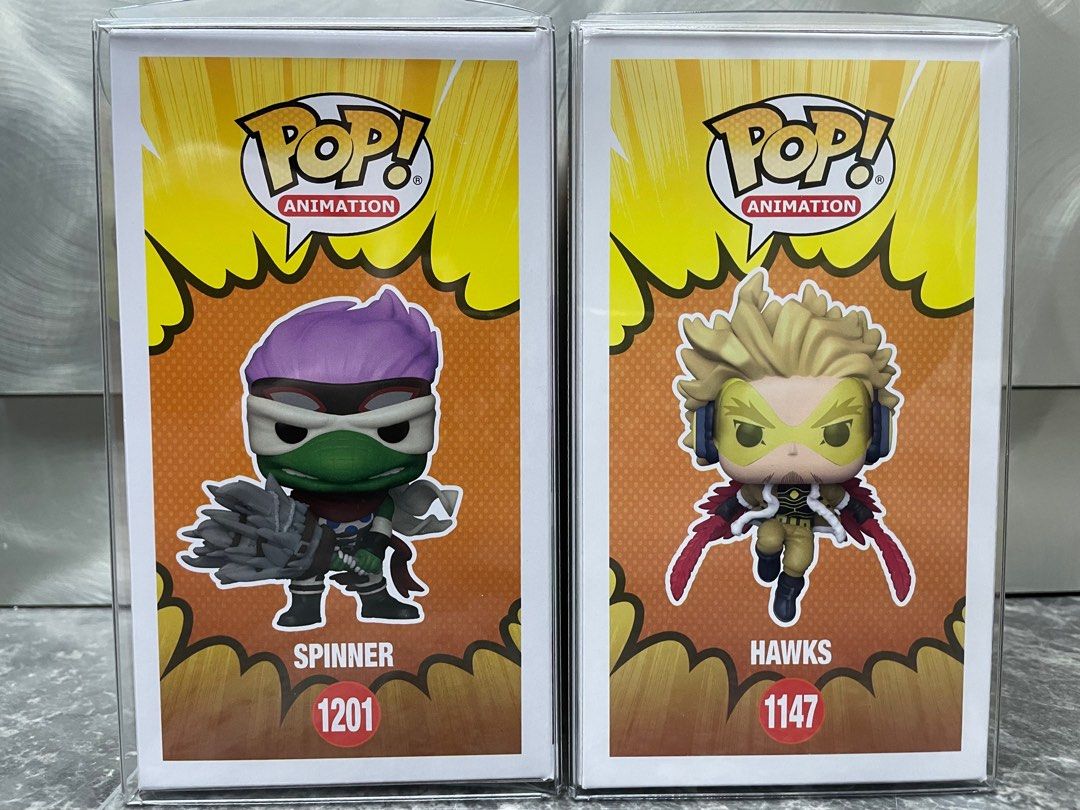Funko Pop - 1147 1201 - My Hero Academia MHA - Hawks & Spinner (2022 ...
