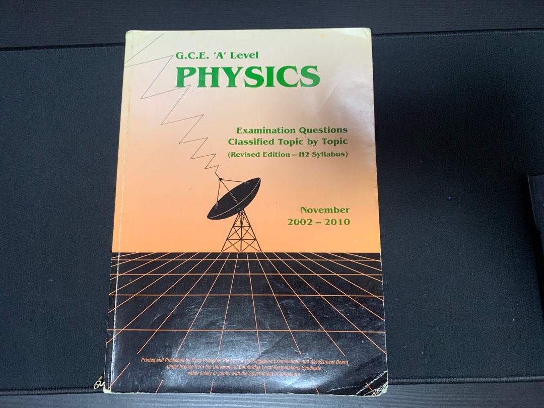 GCE ‘A’ Level Physics TYS, Hobbies & Toys, Books & Magazines ...