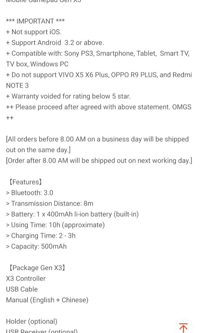 Gen Game X3 Game Controller, Mobile Phones & Gadgets, Other Gadgets on ...