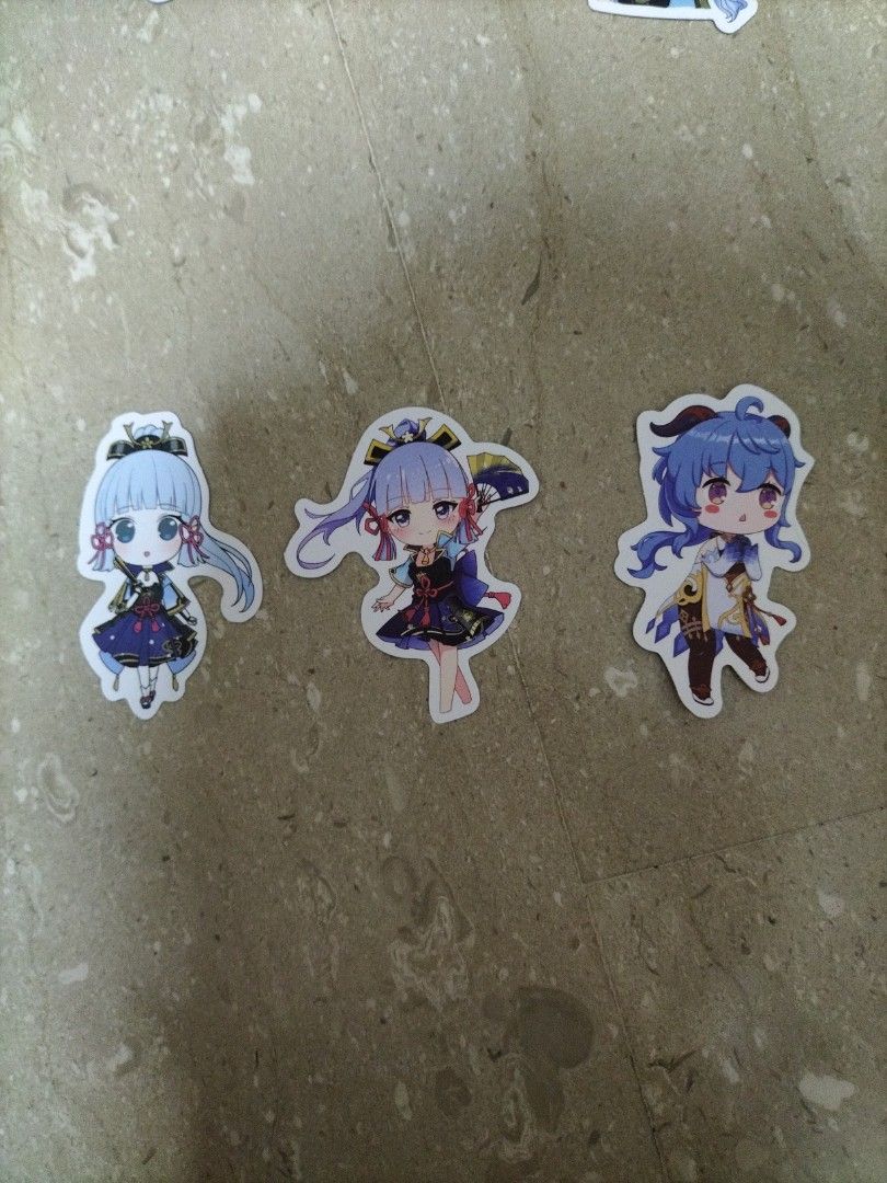 genshin impact stickers, Hobbies & Toys, Memorabilia & Collectibles ...