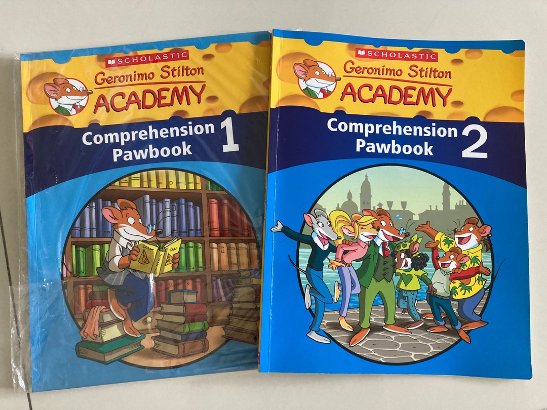 Geronimo Stilton Comprehension Book 1&2, Hobbies & Toys, Books ...