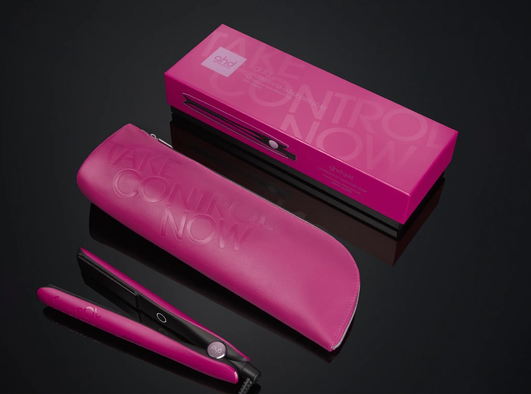GHD gold hair straightener 2022 limited edition, Beauty & Personal Care ...