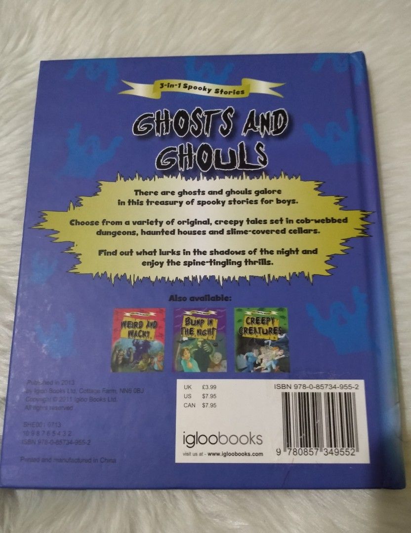 Ghost and Ghouls, Hobbies & Toys, Books & Magazines, Children's Books ...