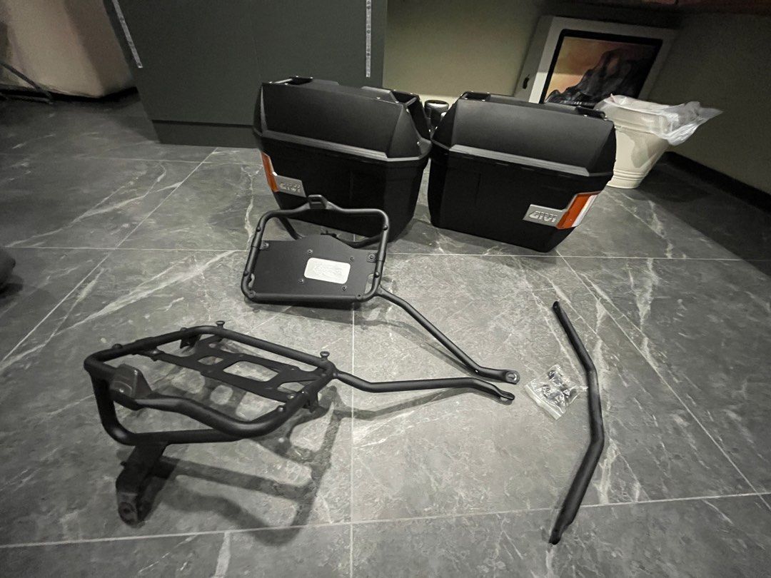 Givi Panniers & Rack for Xadv, Motorcycles, Motorcycle Accessories on ...