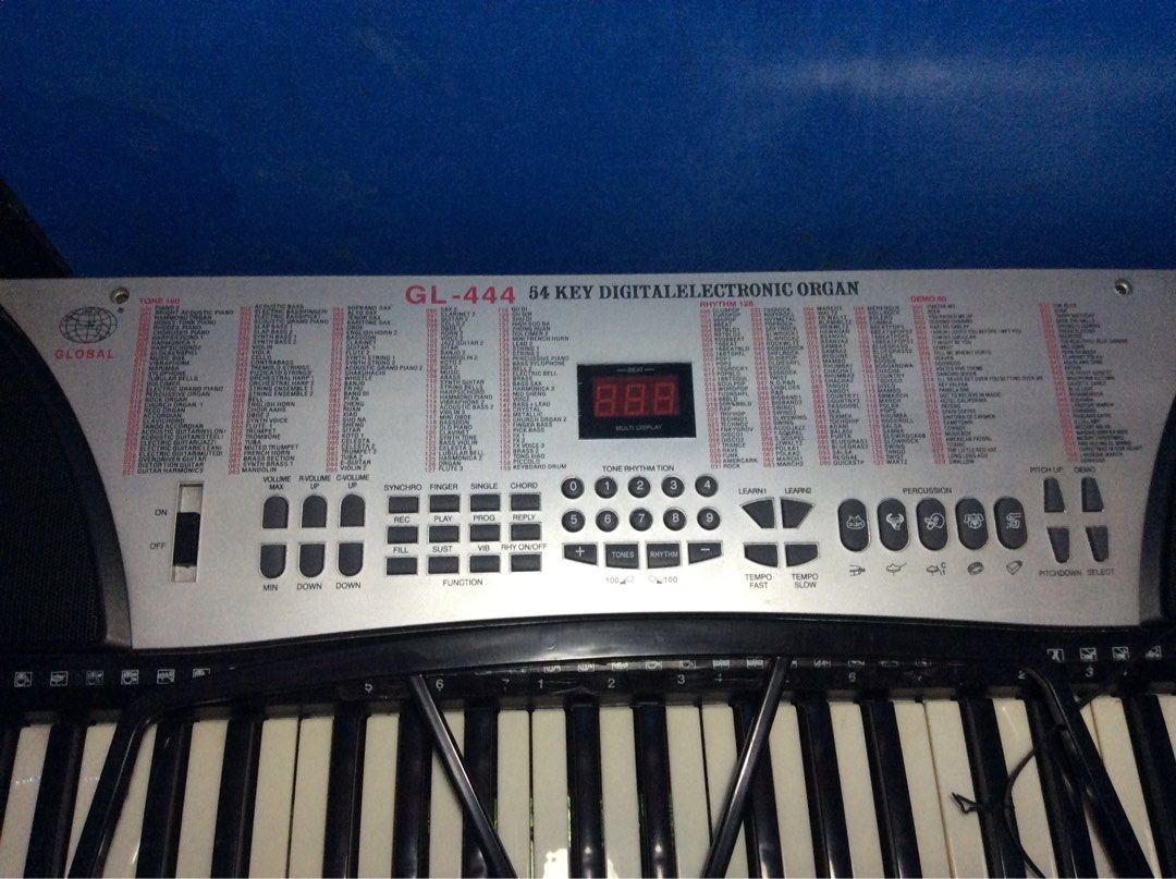 GL-444 54 Key Digital Keyboard Organ, Hobbies & Toys, Music & Media ...