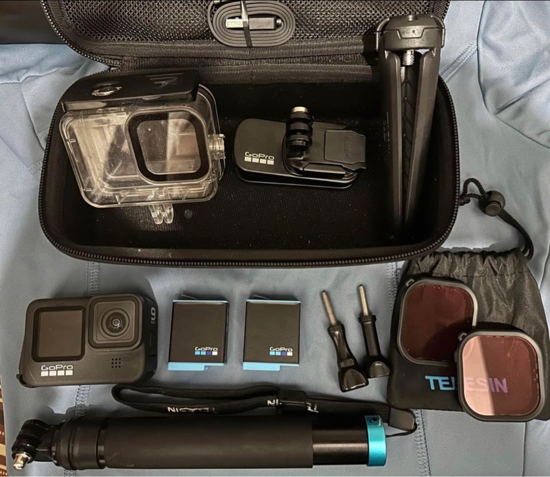 GO PRO HERO 9 - SECOND HAND, Photography, Cameras on Carousell