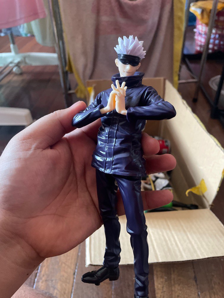 Gojo jujutsu kaizen anime figure, Hobbies & Toys, Toys & Games on Carousell