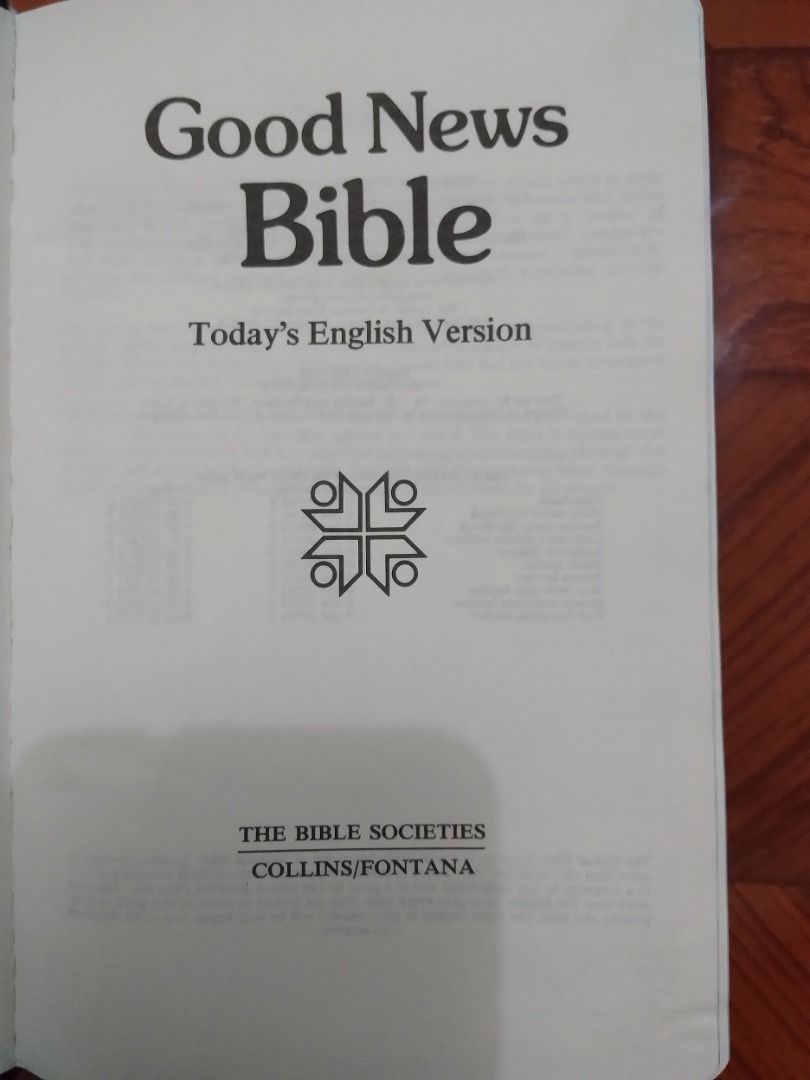 Good News Bible in Today's English Version 1976, Hobbies & Toys, Books ...