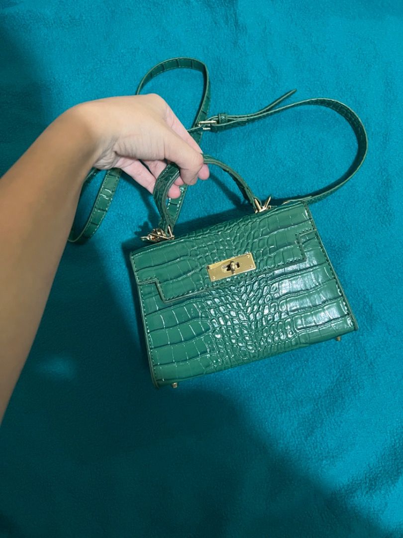 Green Mini Bag, Women's Fashion, Bags & Wallets, Purses & Pouches on ...