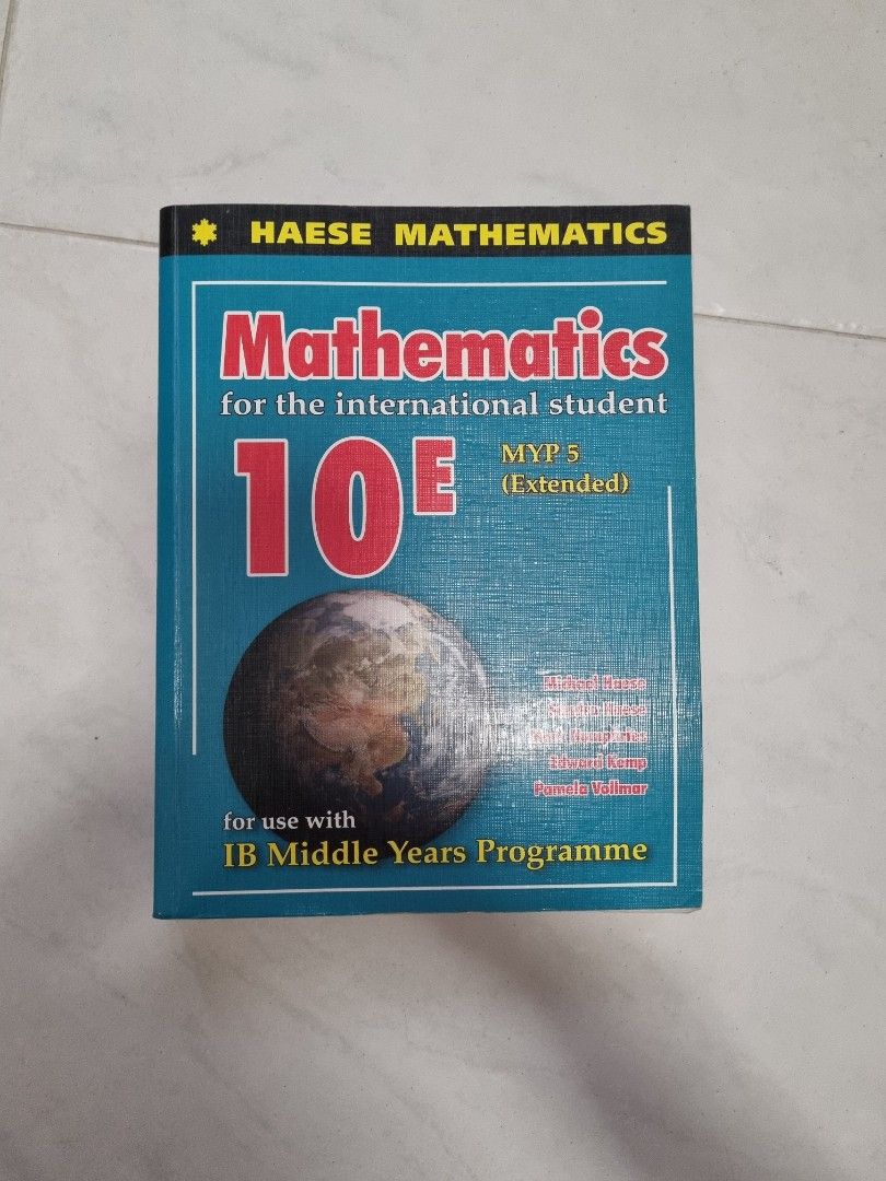 Haese Mathematics MYP 5 IB Textbook, Hobbies & Toys, Books & Magazines ... Haese Mathematics MYP 5 IB Textbook, Hobbies & Toys, Books & Magazines ...