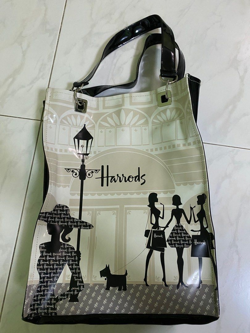 Harrods tote bag, Women's Fashion, Bags & Wallets, Tote Bags on Carousell