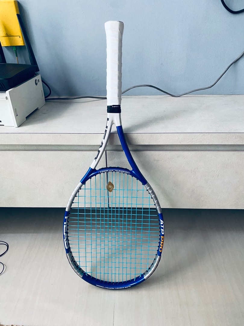 Head Liquidmetal ATP pro tennis racquet, Sports Equipment, Sports ...