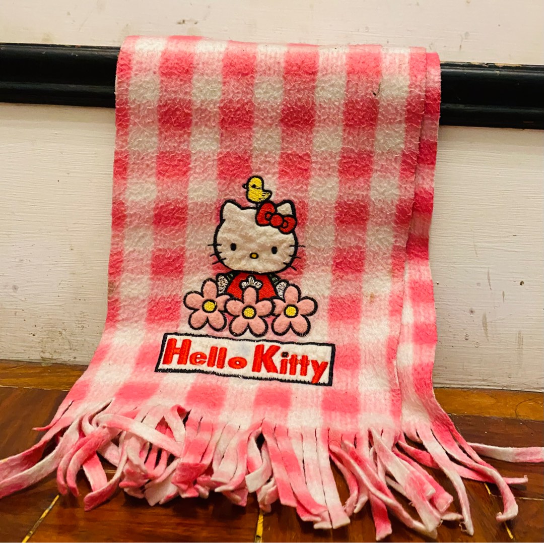 Hello Kitty Scarf, Women's Fashion, Watches & Accessories, Scarves on ...