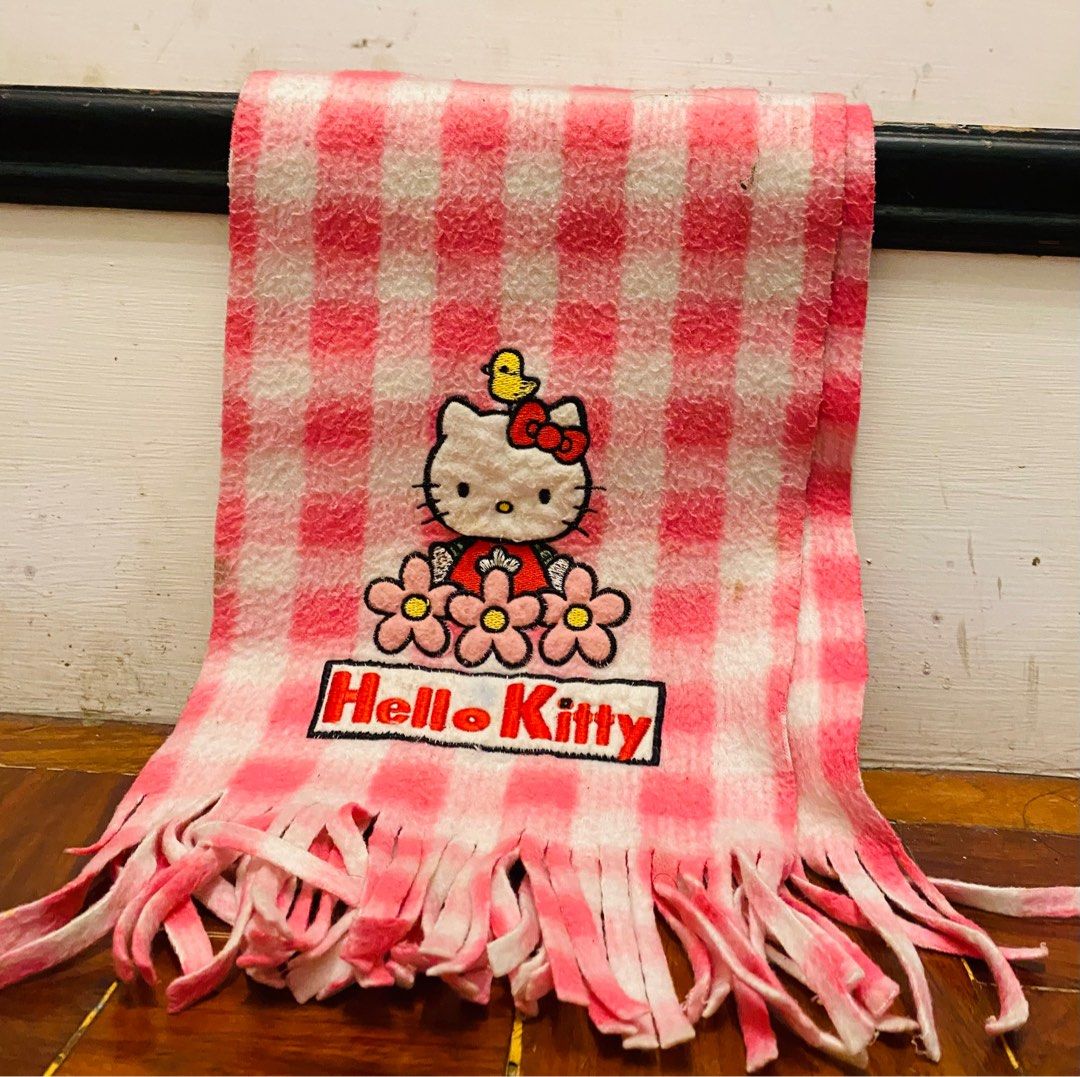 Hello Kitty Scarf, Women's Fashion, Watches & Accessories, Scarves on ...