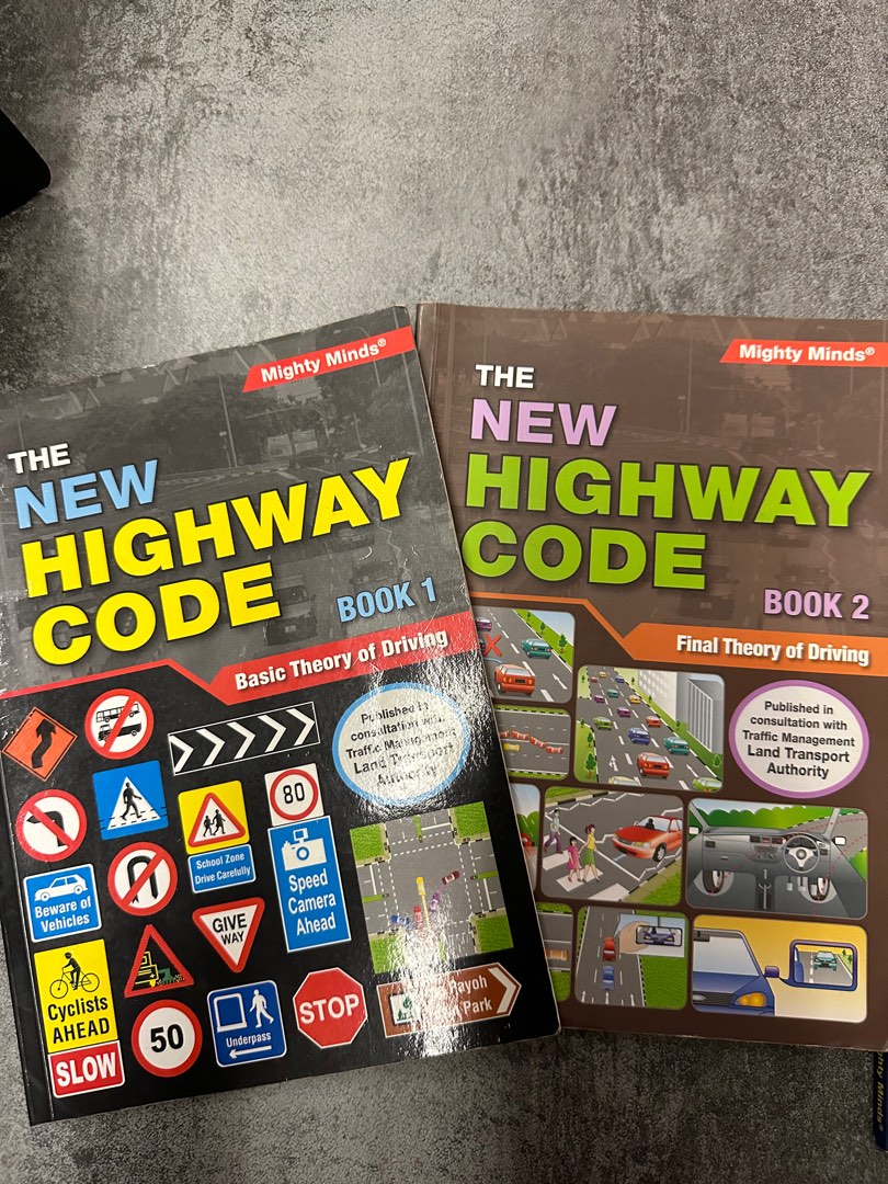 Highway code book 1 & 2, Basic & Final Theory - Full set, Hobbies ...