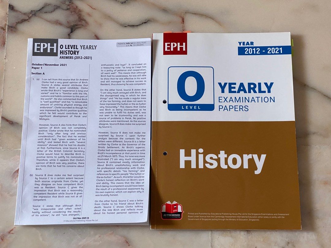 history olevel tys with answers, Hobbies & Toys, Books & Magazines ...