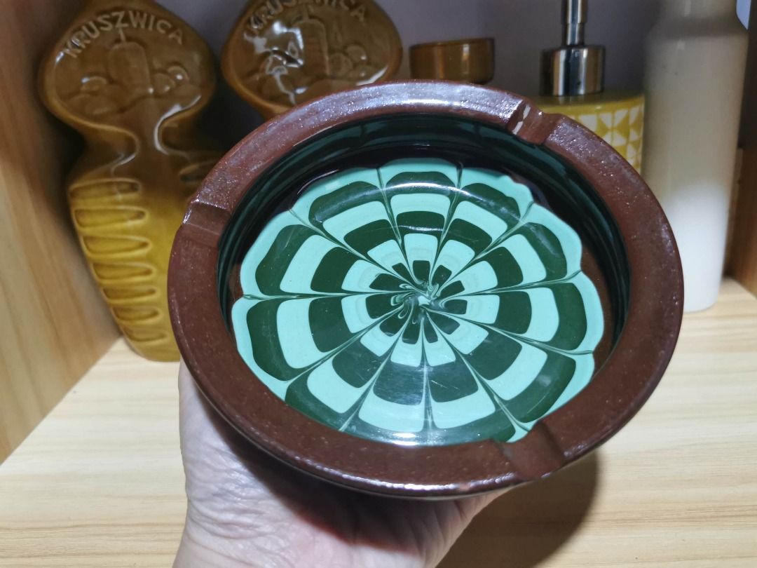 Holkham Pottery Ash Tray / Katol Dish, Furniture & Home Living, Home ...