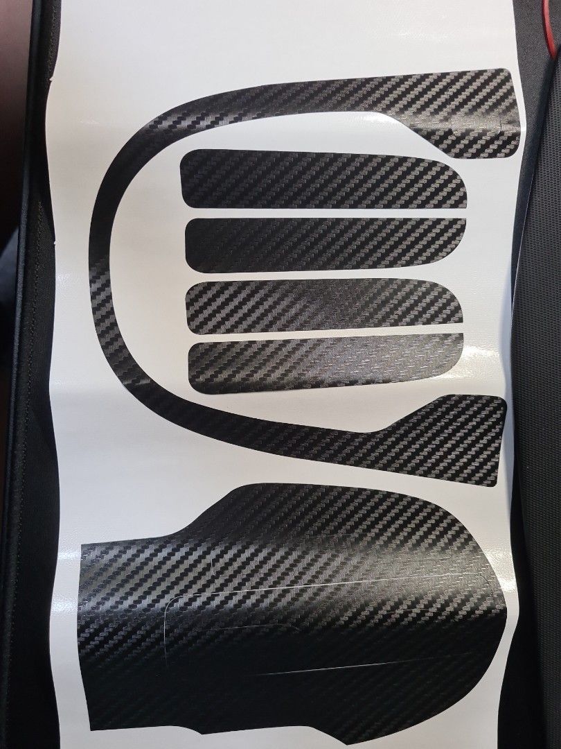 Honda fit 2014- 2019 Carbon fibre sticker, Car Accessories, Accessories ...
