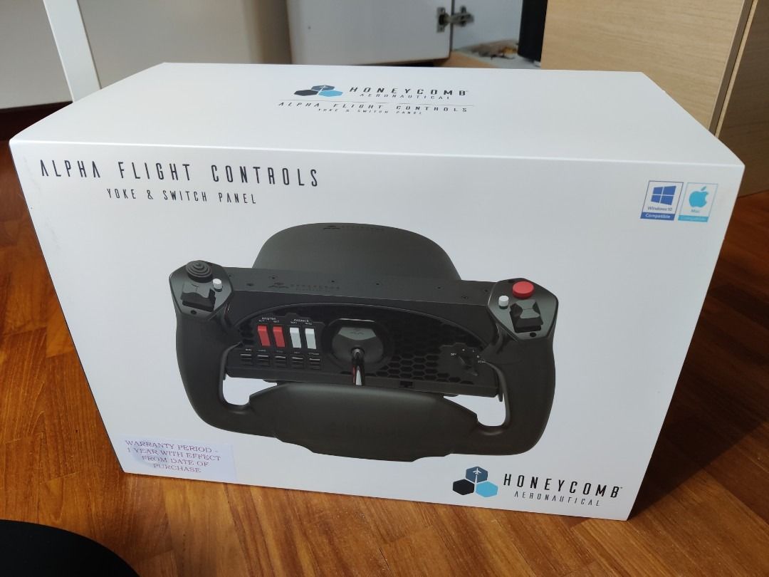 Honey Comb Yoke + Logitech Throttle Quadrant | Flight Sim | Brand New ...
