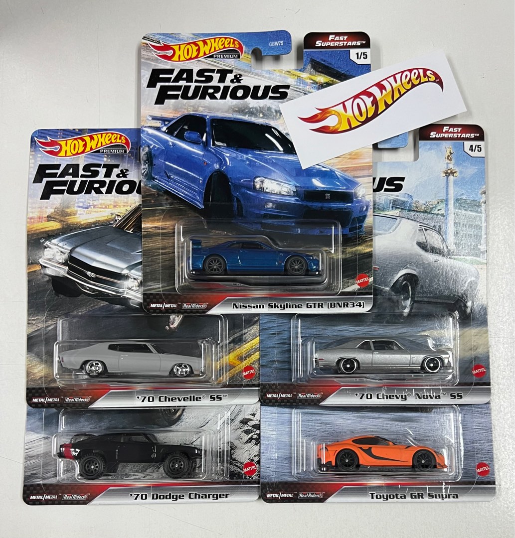 Hot Wheels Fast Superstars, Hobbies & Toys, Toys & Games on Carousell