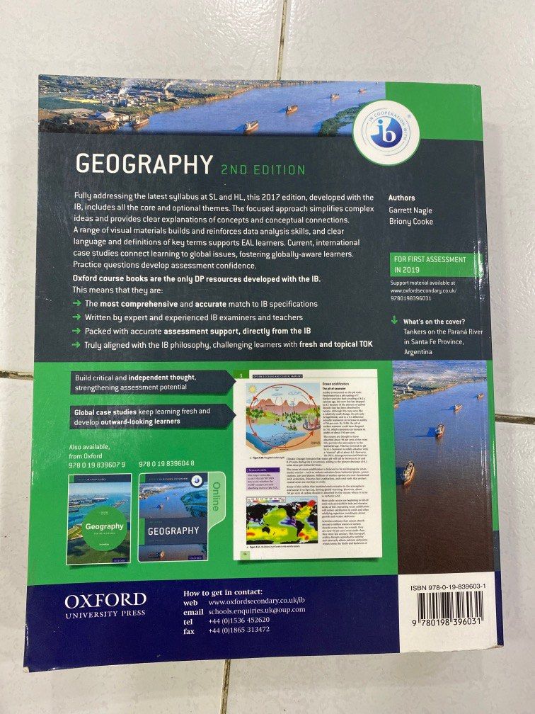 IB textbooks geography, Hobbies & Toys, Books & Magazines, Textbooks on Carousell