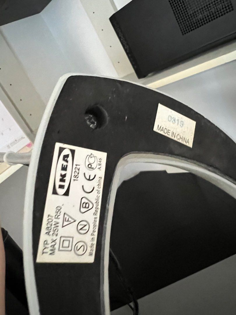 IKEA Morker Lamp, Furniture & Home Living, Lighting & Fans, Lighting on ...