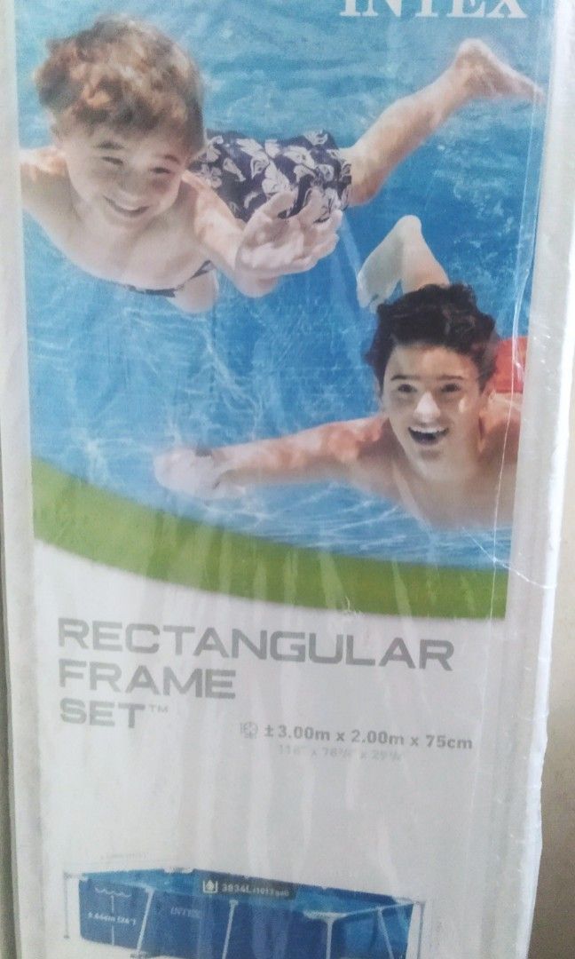 Intex steel pro pool, Hobbies & Toys, Toys & Games on Carousell