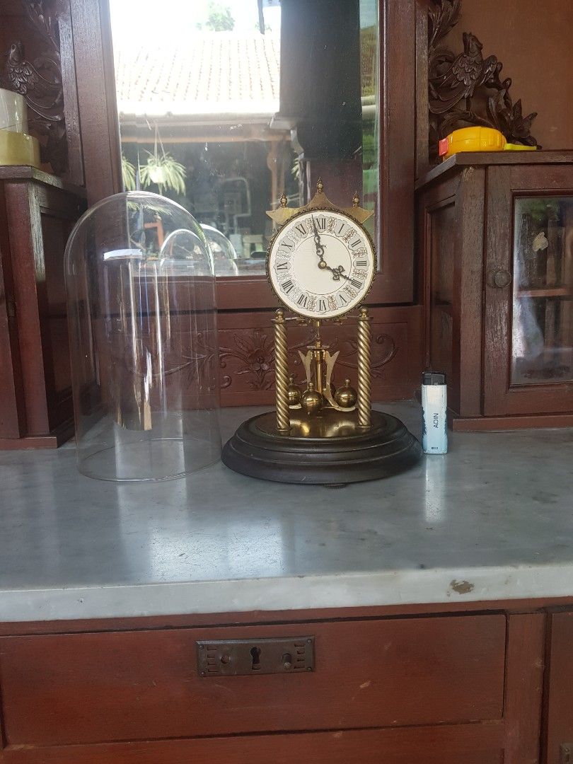 jam meja tabung koma madein germany hidup normal sekali putar tuk ...