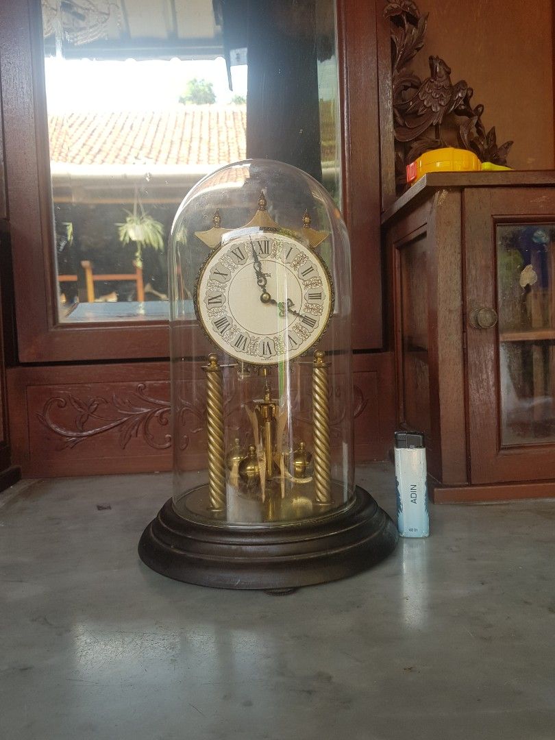 jam meja tabung koma madein germany hidup normal sekali putar tuk ...