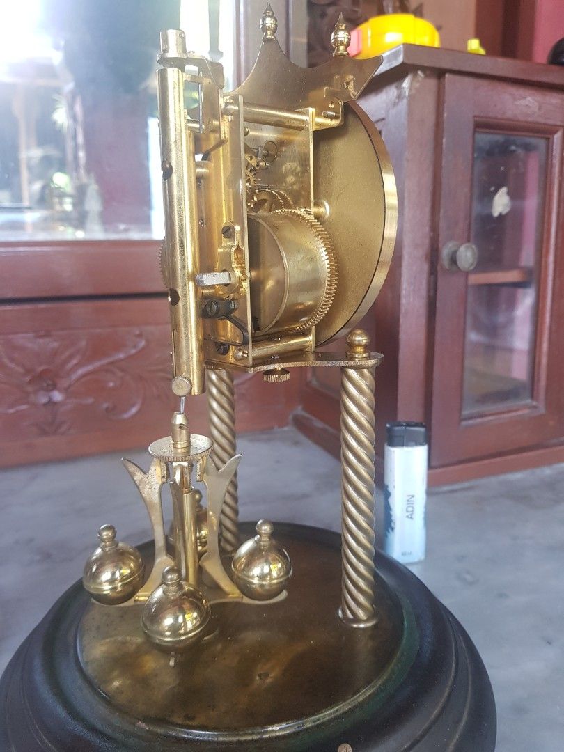 jam meja tabung koma madein germany hidup normal sekali putar tuk ...