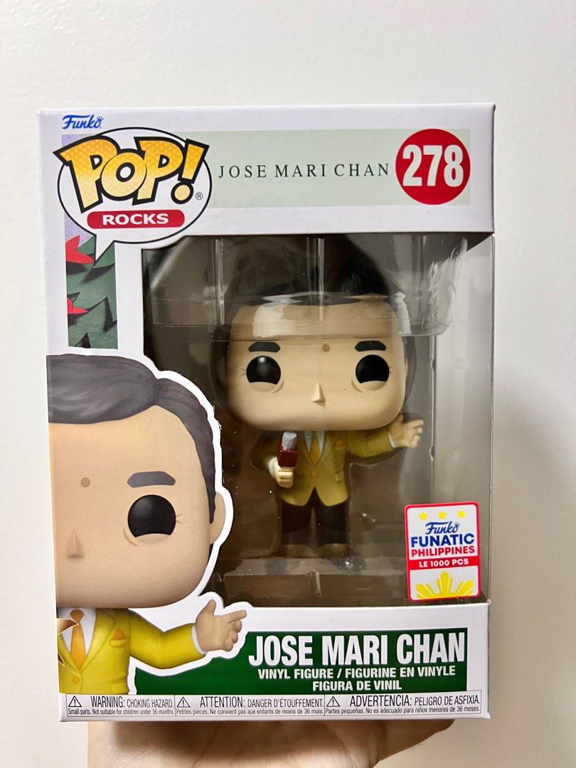 Jose Mari Chan FFP Exclusive LE1000 Funko Pop, Hobbies & Toys, Toys ...
