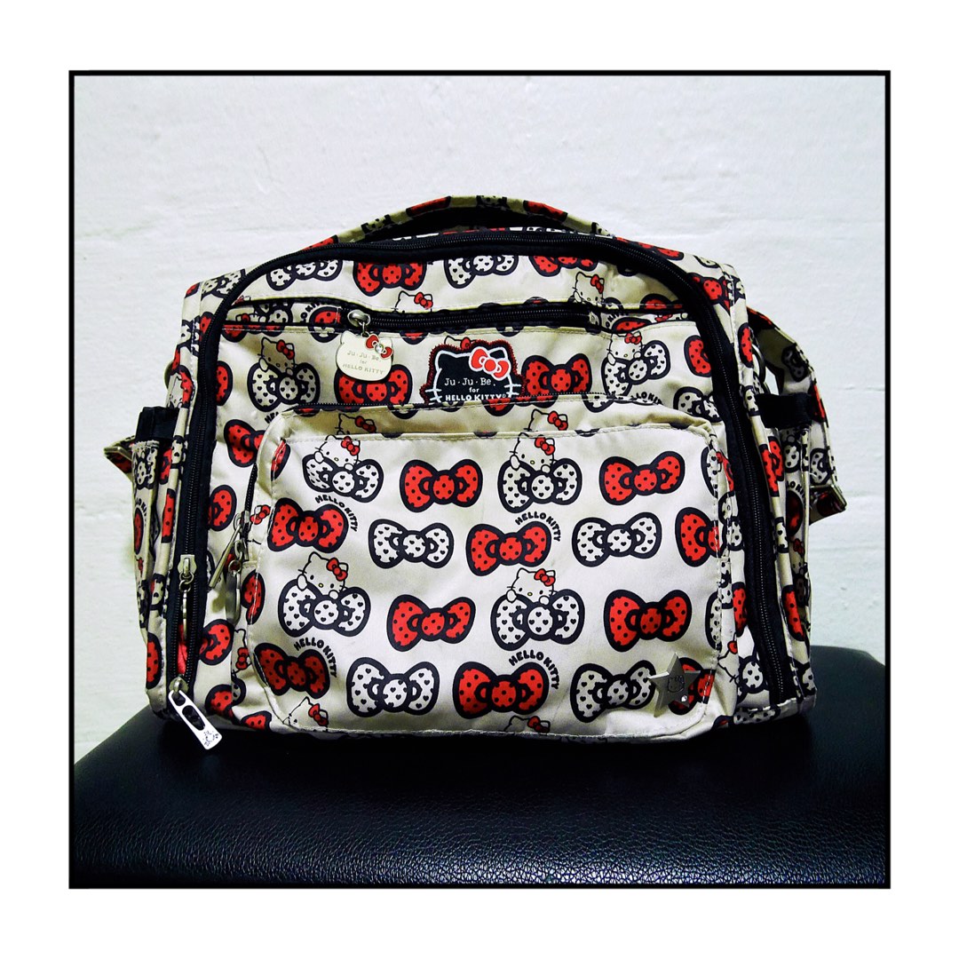 JuJuBe Hello Kitty B.F.F Diaper Bag, Babies & Kids, Going Out, Diaper ...