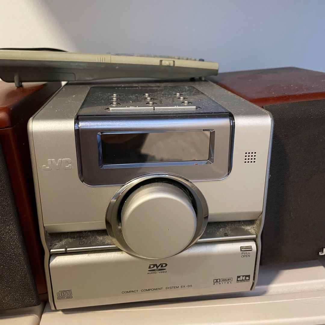 JVC old speaker CD player digital multi amplifier system, Audio ...