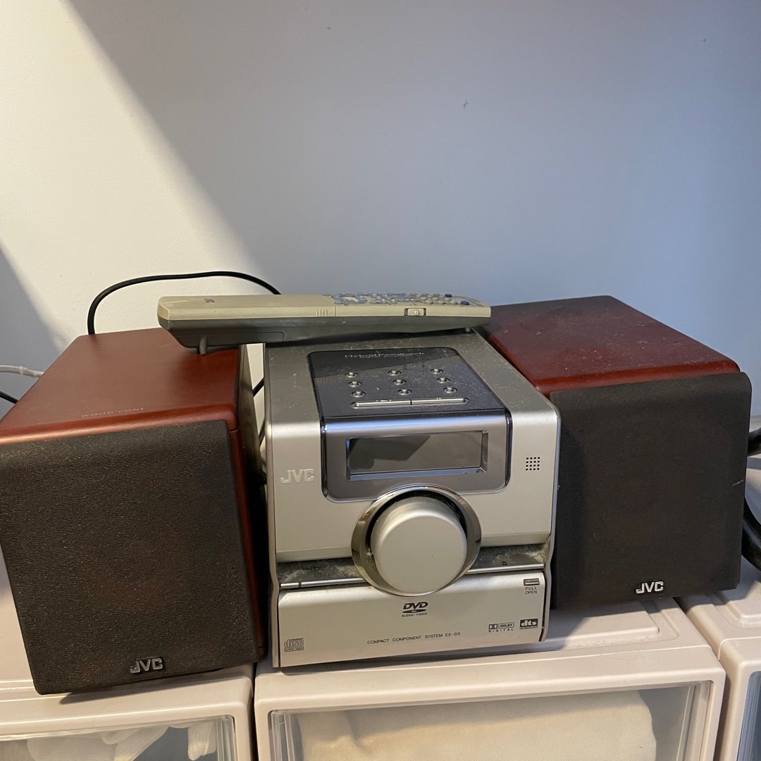 JVC old speaker CD player digital multi amplifier system, Audio ...