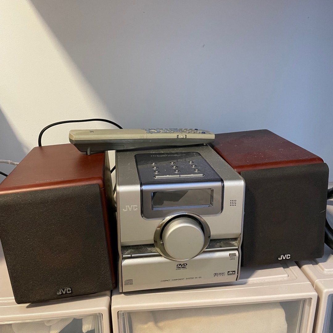 JVC old speaker CD player digital multi amplifier system, Audio ...