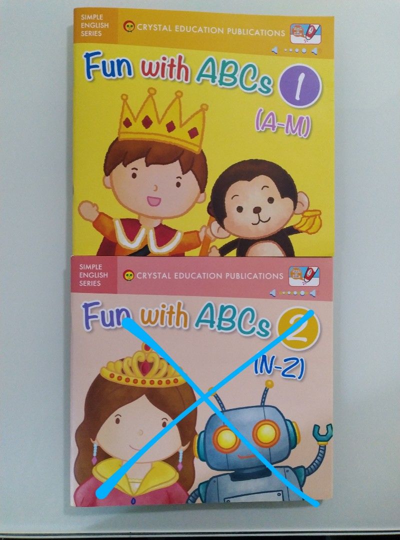 晶晶K1幼兒班Fun with ABC 1, 興趣及遊戲, 書本 & 文具, 小朋友書 - Carousell