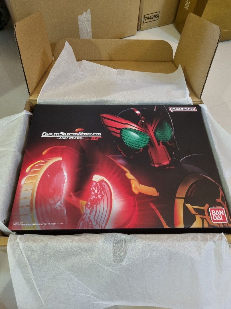 Kamen rider ooo ver 10th complete set CSM belt driver, Hobbies & Toys, Toys & Games on Carousell
